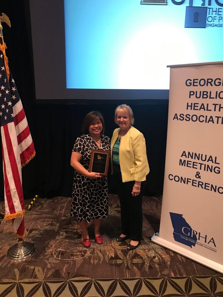 Congratulations 2018 GPHA Section Award Winners! - GPHA: Georgia Public ...
