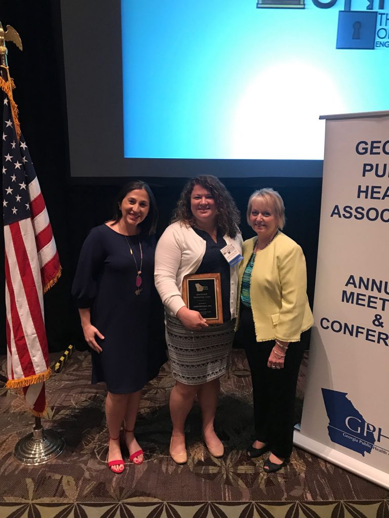 Congratulations 2018 GPHA Section Award Winners! - GPHA: Georgia Public ...